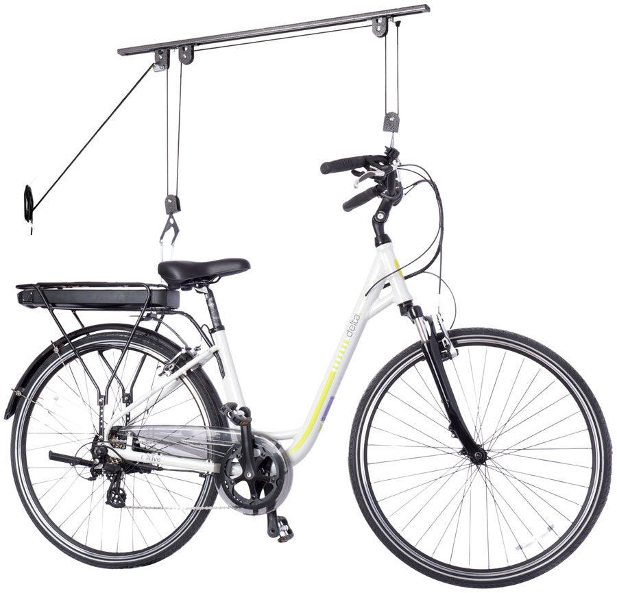 Delta Ceiling Hoist Pro Bike Storage Rack - 1-Bike Utility Straps Incl – Trek Bike Shops of Florida
